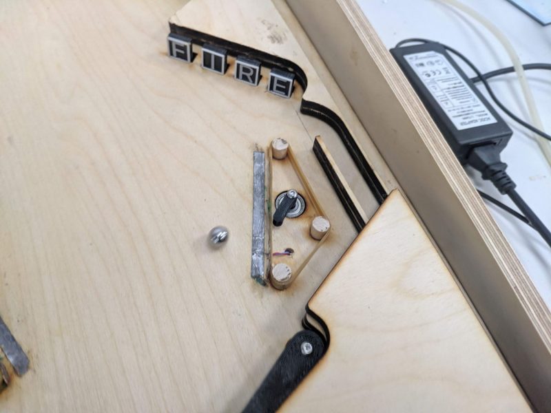 Making a mini pinball machine - Dominic Dale