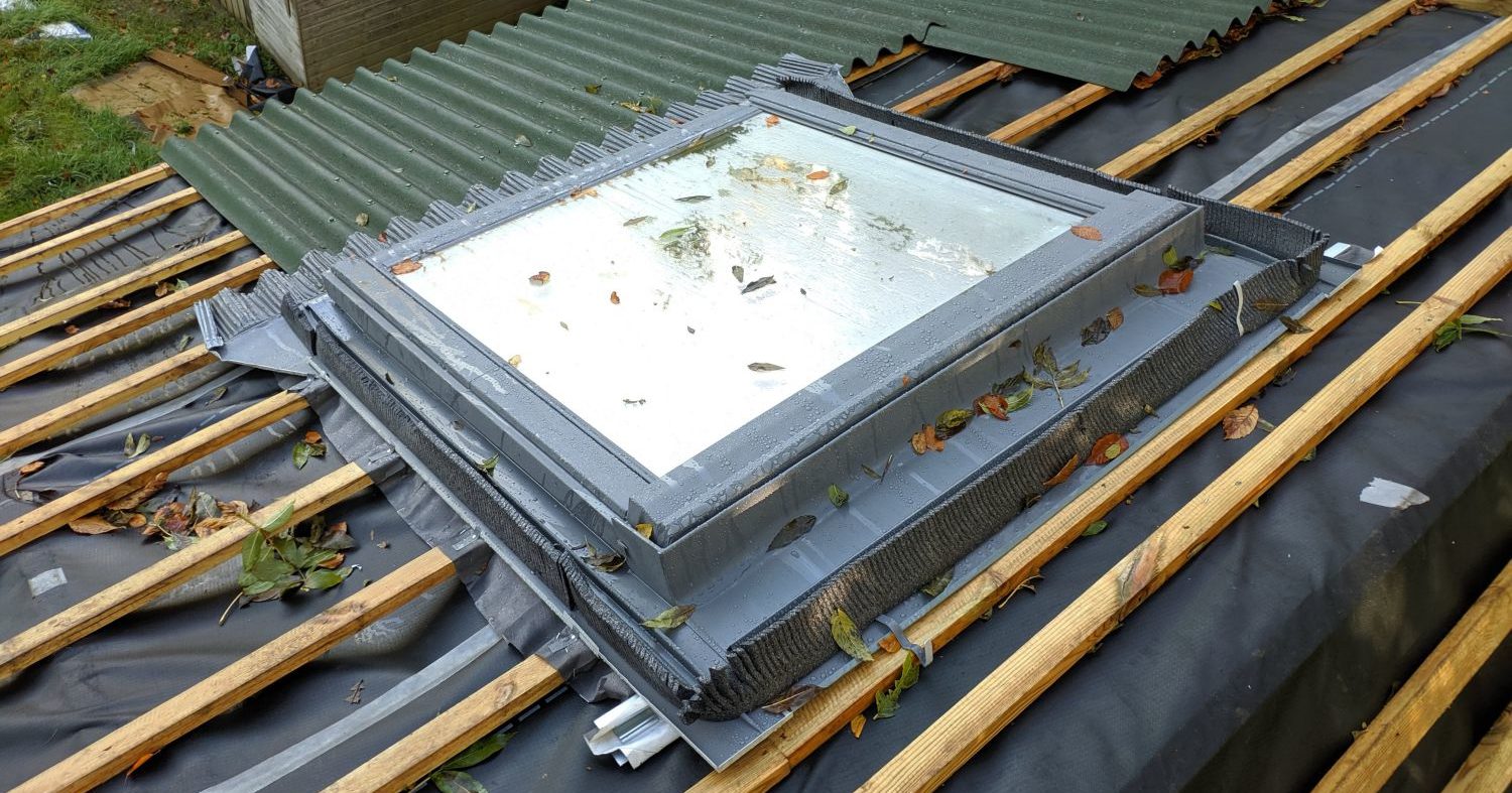 Garden Workshop: Velux window installation - Dominic Dale