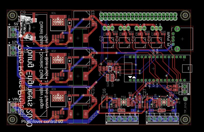 Schematic design and PCB layout – Dominic Dale