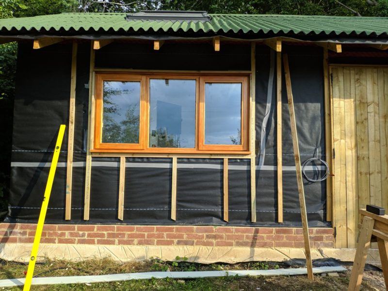 Timber window installation – Dominic Dale