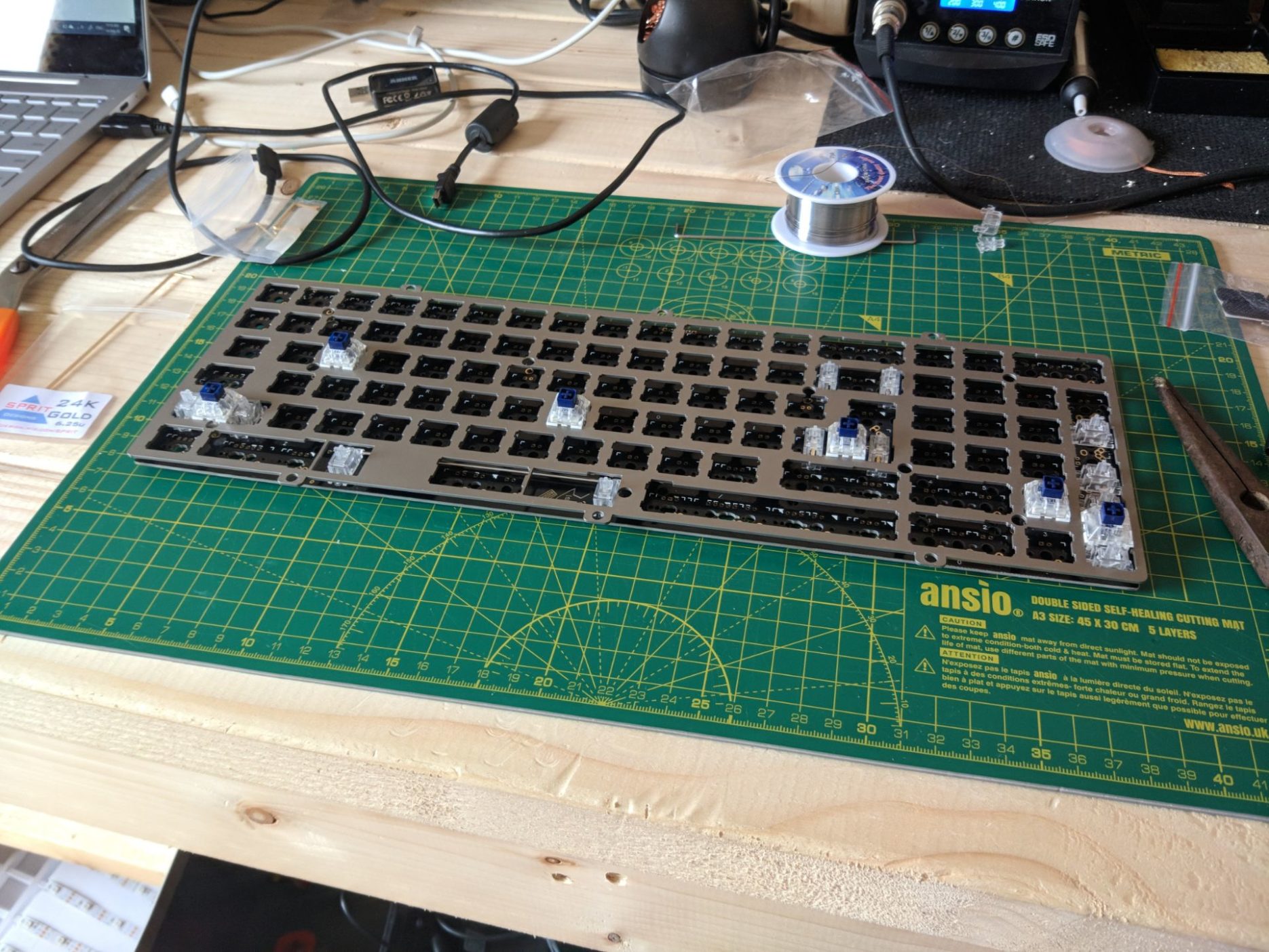 Custom keyboard build log – Dominic Dale