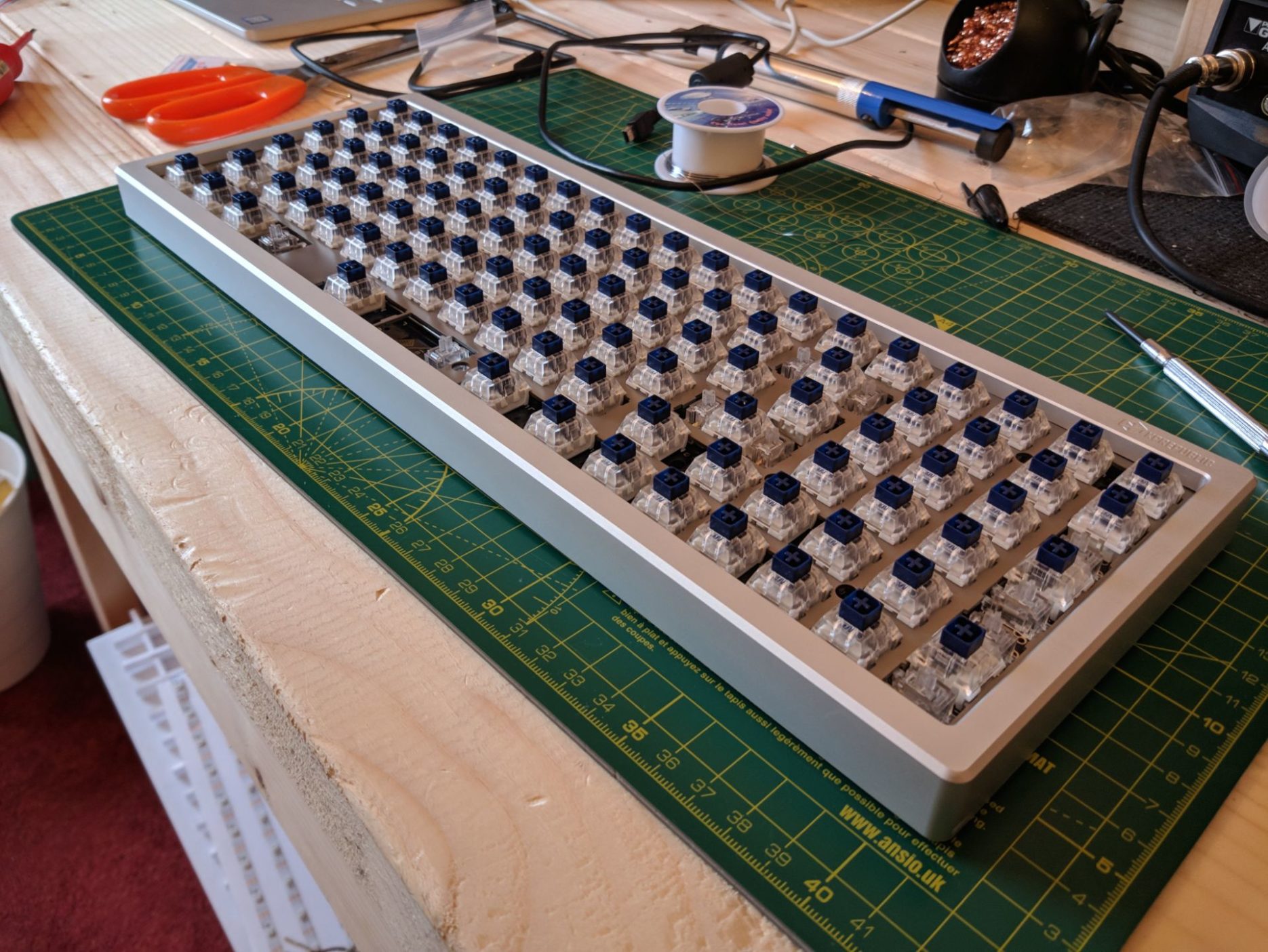 Custom keyboard build log – Dominic Dale