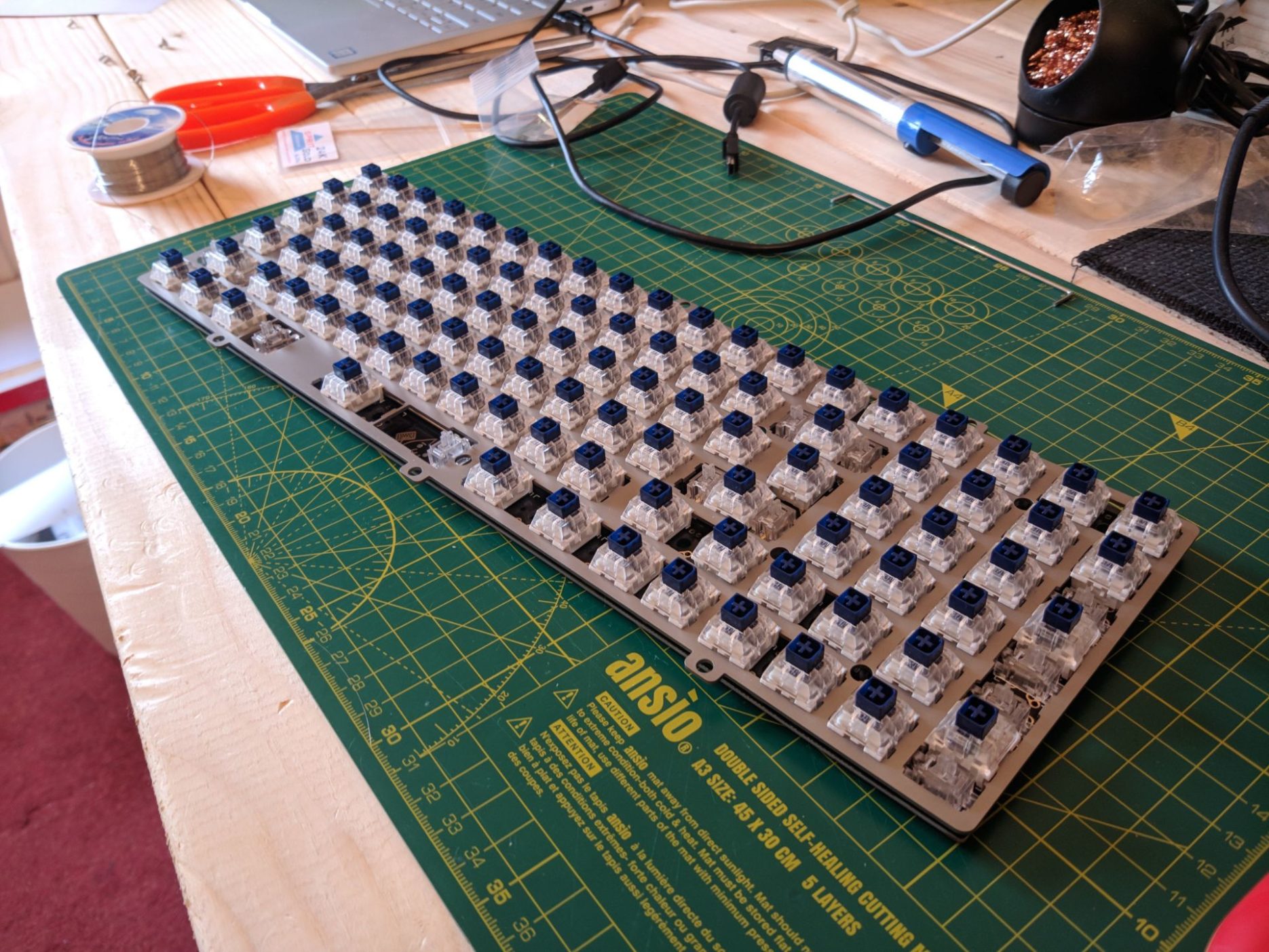 Custom keyboard build log – Dominic Dale