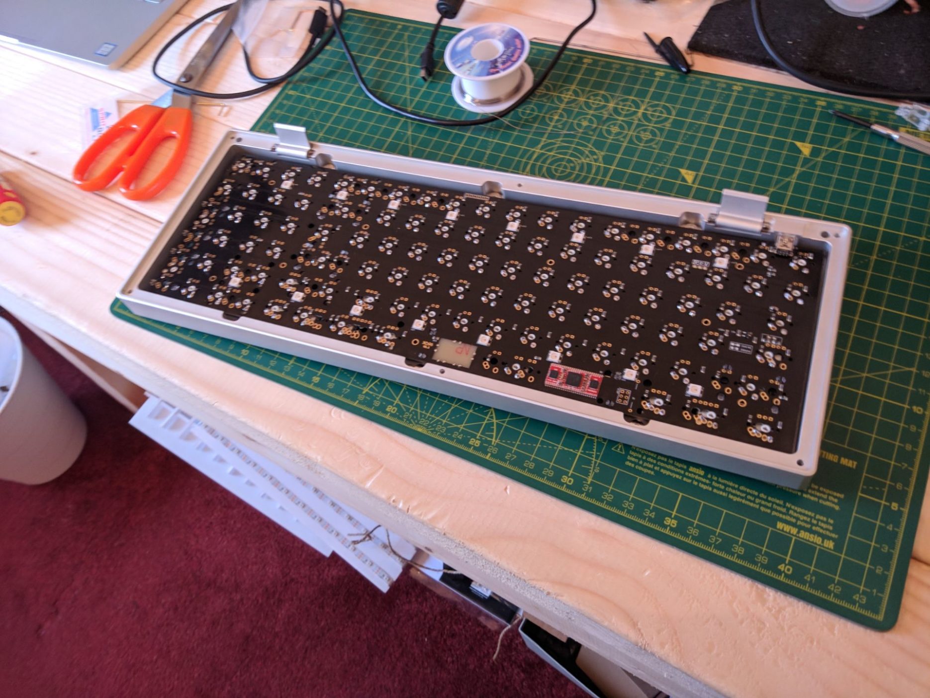 Custom keyboard build log – Dominic Dale